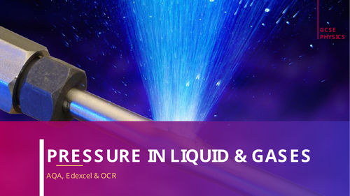 Pressure in Gases & Liquids | Teaching Resources