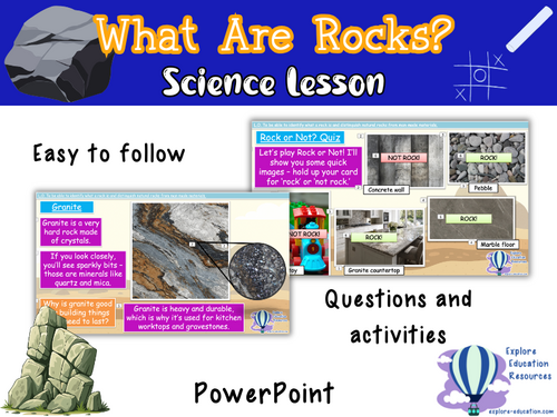 What Are Rocks? - KS2 Science Lesson - Outstanding Lesson Plan ...