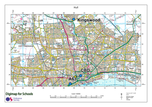 AQA GCSE Geography - CBD and Urban Decline. | Teaching Resources