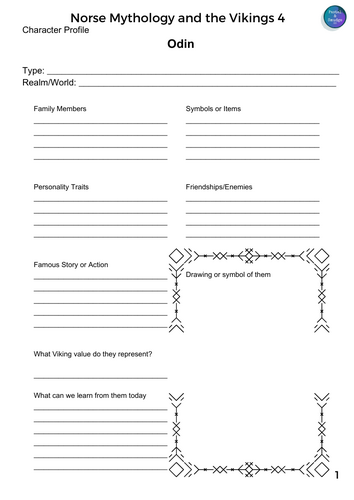 Norse Mythology & The Viking World – Lesson 4: Meet the Gods, Goddesses ...