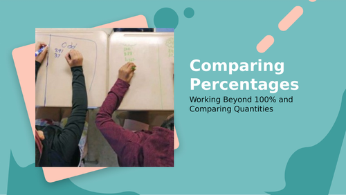 KS3 Percentages - Comparing Percentages full lesson | Teaching Resources