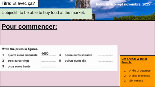Year 8 French| Dynamo 2| Les fêtes | Full Lesson Pack | Module 2 ...