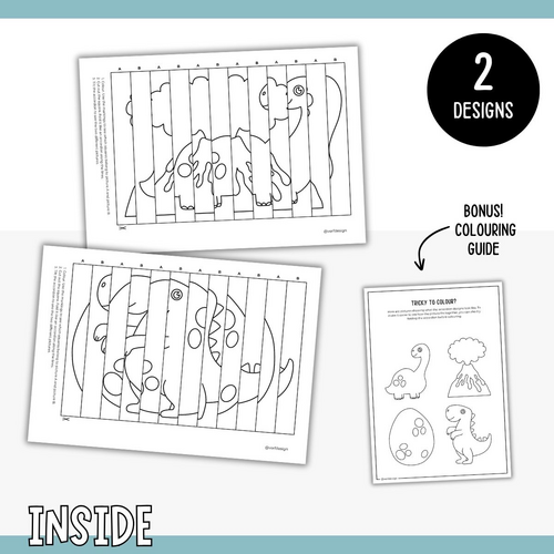 Magical Agamographs - Printable Dinosaur Craft for Kids | Teaching ...