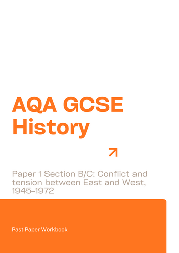 AQA GCSE History Paper One Series B Past Paper Exam Work Books ...