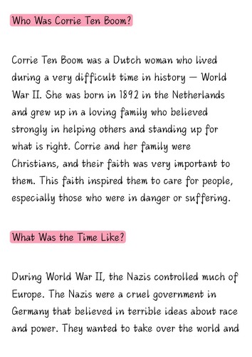 Corrie Ten Boom and the Hidden Resistance: A Teen’s World War II Guide ...