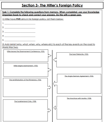 GCSE Conflict & Tension Revision Booklet | Teaching Resources
