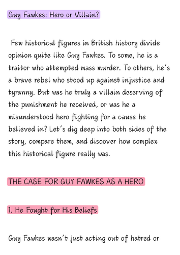 The Gunpowder Plot Unmasked: Was Guy Fawkes a Hero or a Villain ...