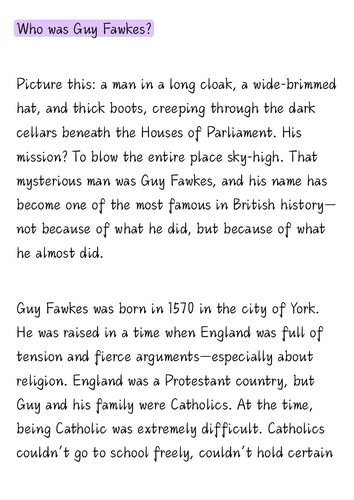 Guy Fawkes: The Explosive Guide to the 5th of November! | Teaching ...
