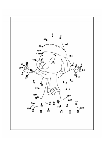 Christmas dot to dot activity pages for kids | Teaching Resources