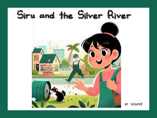Phonics Reading er sound words. Story and supporting image. | Teaching ...