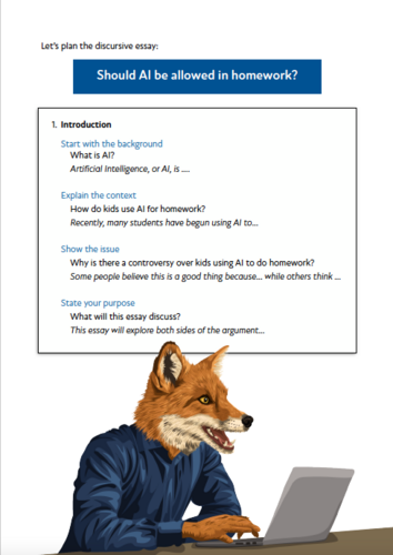 Write a Discursive Essay: Should AI be used in homework? | Teaching ...