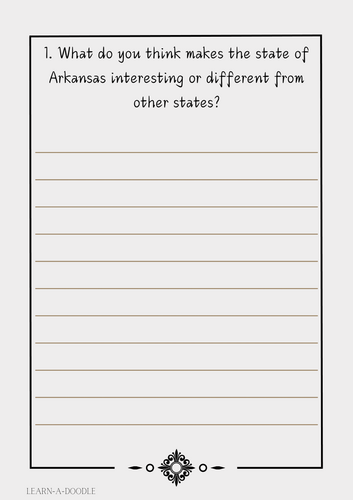 National Arkansas Day Questions, Fun & Thoughtful Prompts for Kids ...