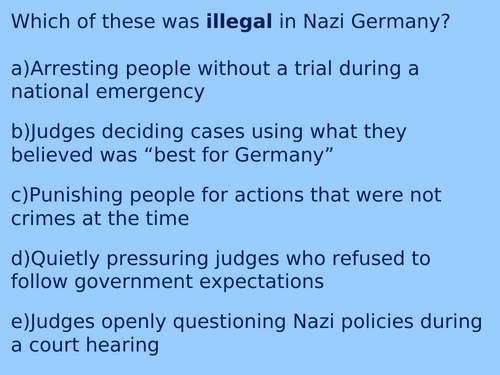 When Did Justice Die in Nazi Germany? | Courts, Judges & Nazi Control ...