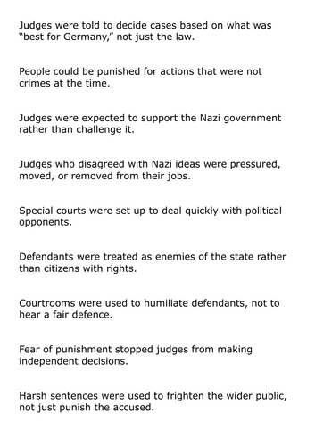 When Did Justice Die in Nazi Germany? | Courts, Judges & Nazi Control ...