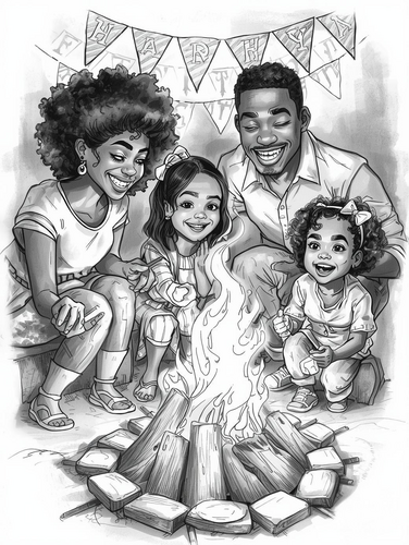 black-and-white coloring posters for children | Teaching Resources