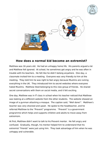 PREVENT - Adult ESOL Entry 3 Level 1 | Teaching Resources