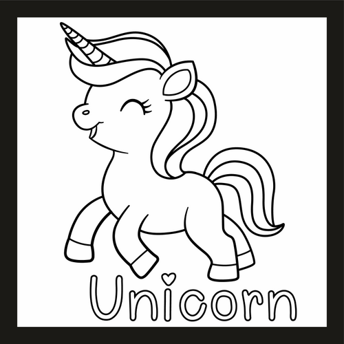 National Unicorn Day, April 9: Colouring Pages! Rainbow Tails ...