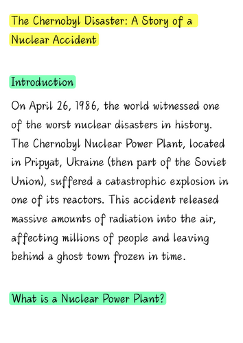 Chernobyl Disaster Explained: A Guide to the World’s Worst Nuclear ...