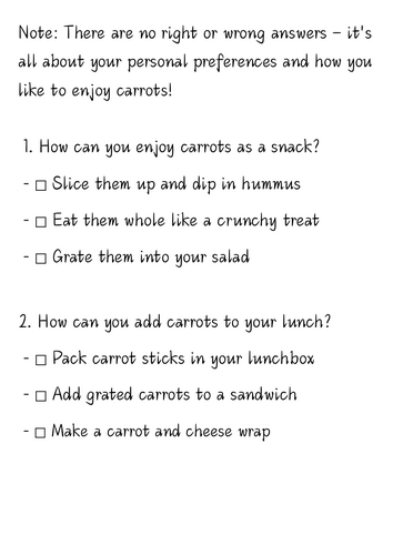 Hop into International Carrot Day with the Ultimate Tick-the-Box ...