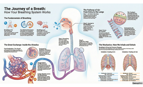 Biology - Infographic - The Respiratory System | Teaching Resources