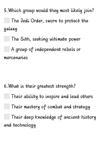 May the Fourth Be With You: Design Your Very Own Star Wars Character ...