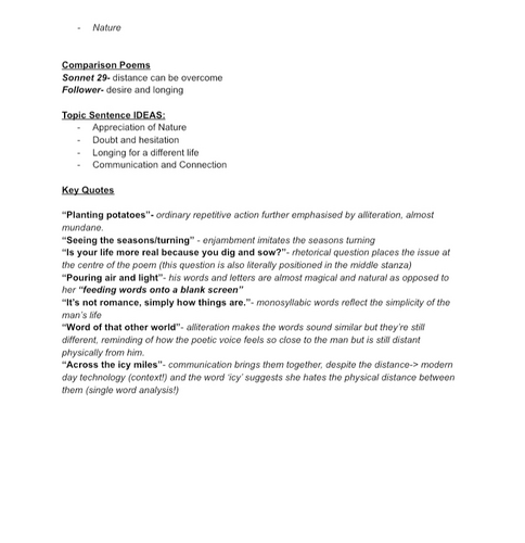 Letters From Yorkshire Notes | Teaching Resources