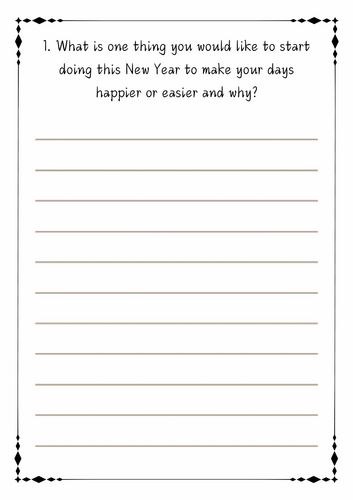 Kids’ New Year Resolutions Challenge: Build Better Habits! | Teaching ...