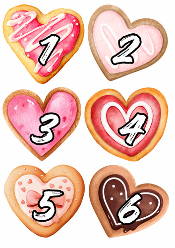 Love heart- valentines numbers to 20 | Teaching Resources