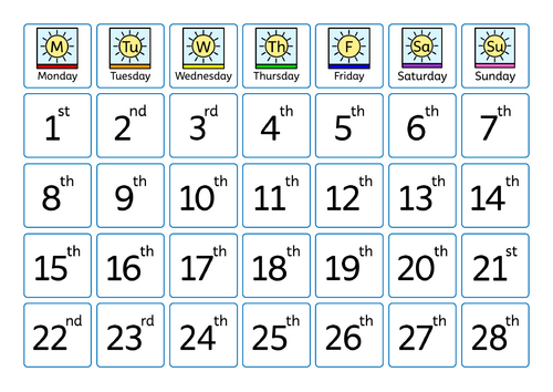 Home/School Calendar Symbols | Teaching Resources