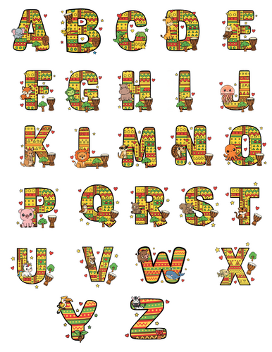 Black History Month Alphabet Letters A–Z | Printable Classroom Resource ...