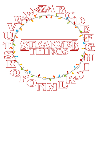 Stranger Things - Alphabet Quiz | Teaching Resources