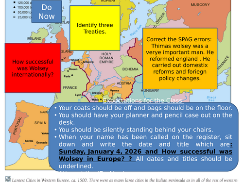 Edexcel GCSE Henry VIII and his Minsters Unit 1 | Teaching Resources