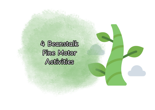 Beanstalk fine motor activities (Jack and the Beanstalk) | Teaching ...