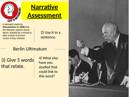 Exam Skills Narrative Question: Berlin | Teaching Resources