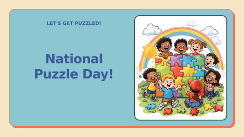 National Puzzle Day Assembly PowerPoint | KS1 & KS2 | Problem Solving ...