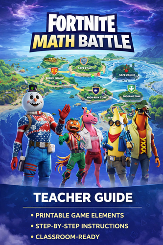 Math Fortnite: Gamified Group Problem Solving | Teaching Resources