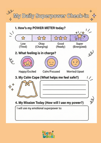 My Emotional Superpower: 5 Daily Tools for Self-Regulation | Teaching ...