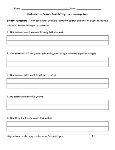 New Year Science Goal Setting Writing + 2026 Art Coloring Yearly Update ...