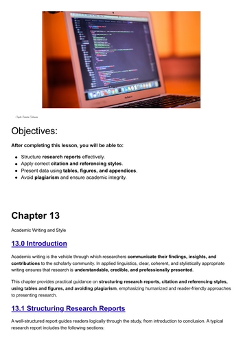 Research Methodology: Chapter 13 – Academic Writing and Style | Full ...
