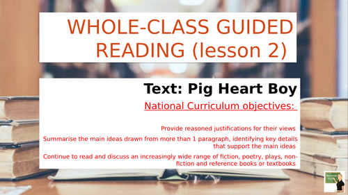 English- Pig Heart Boy Narrative unit Year 5/6 | Teaching Resources