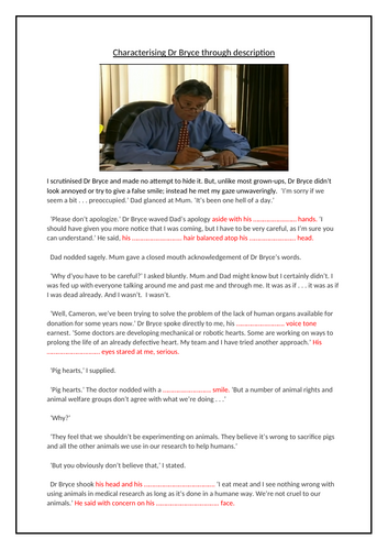 English- Pig Heart Boy Narrative unit Year 5/6 | Teaching Resources