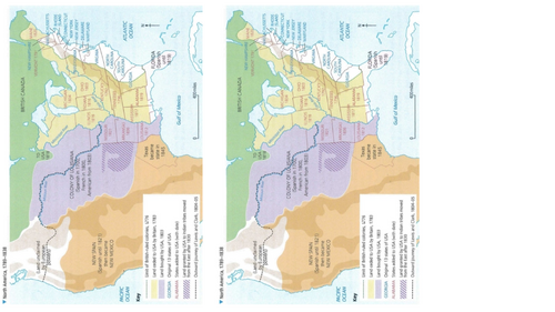 OCR B making of America lesson2-how did America expand | Teaching Resources