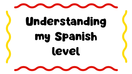 Spanish Progress Levels Display – Student-Friendly Guide (Scottish CfE ...