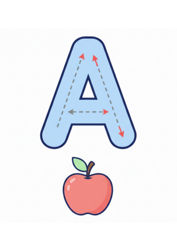 Preschool Alphabet & Numbers Tracing Workbook | Teaching Resources