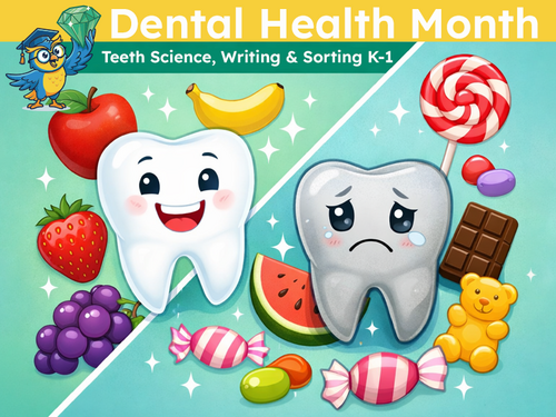 Dental Health Month Activities K-1 | Teaching Resources