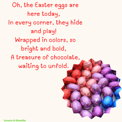 The Chocolate Easter Egg Journey ~ A Rhyming Read for Kids! | Teaching ...