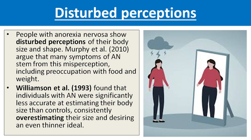 Cognitive theory for Anorexia Nervosa | Exams in 2027 - AQA A Level ...