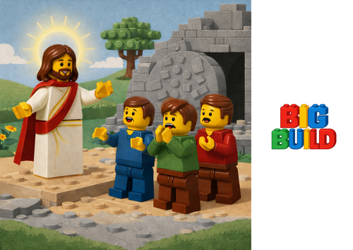 LEGO Bible Story Cards - Easter | Teaching Resources
