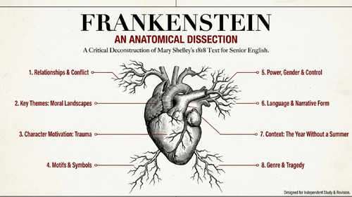 Frankenstein Classroom Poster Pack Infographics Printable Handouts ...