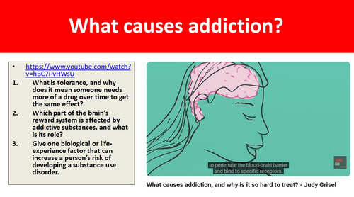 Describing addiction | First exams in 2027 - AQA A Level Psychology ...